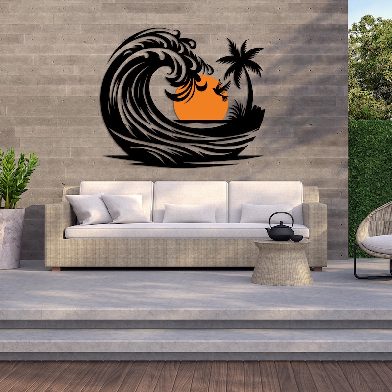 Ocean Metal Art - Etsy