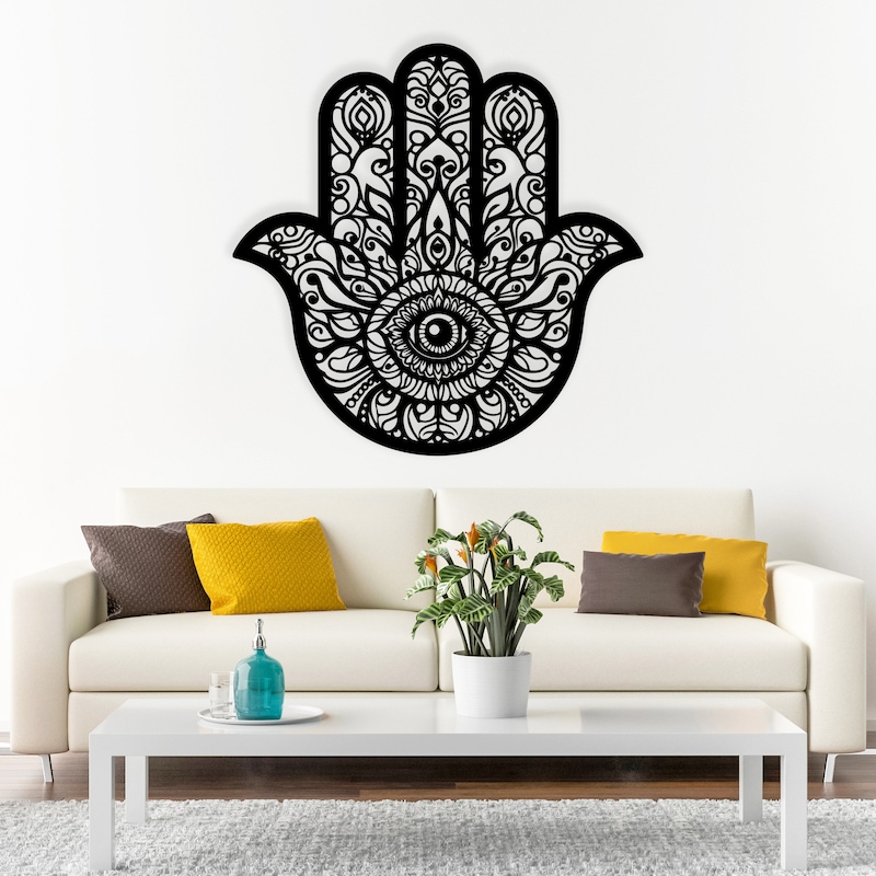 Hamsa Wall Decor - Etsy