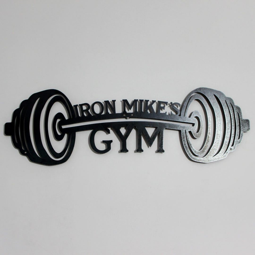 Custom Gym Wall Art, Personalized Gym Signs, Gifts for Gym Lovers, Gym ...