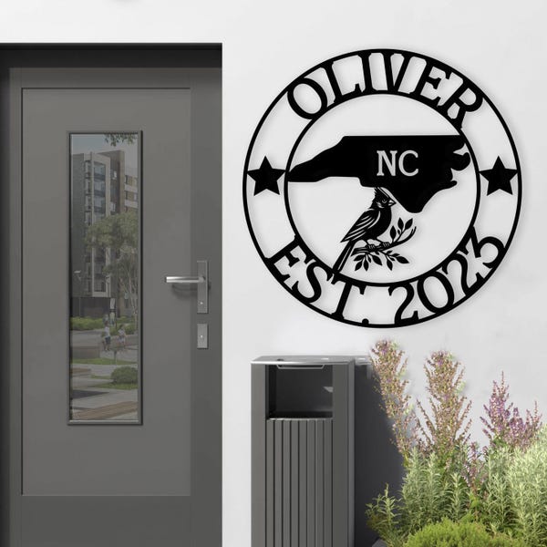 North Carolina Sign - Etsy