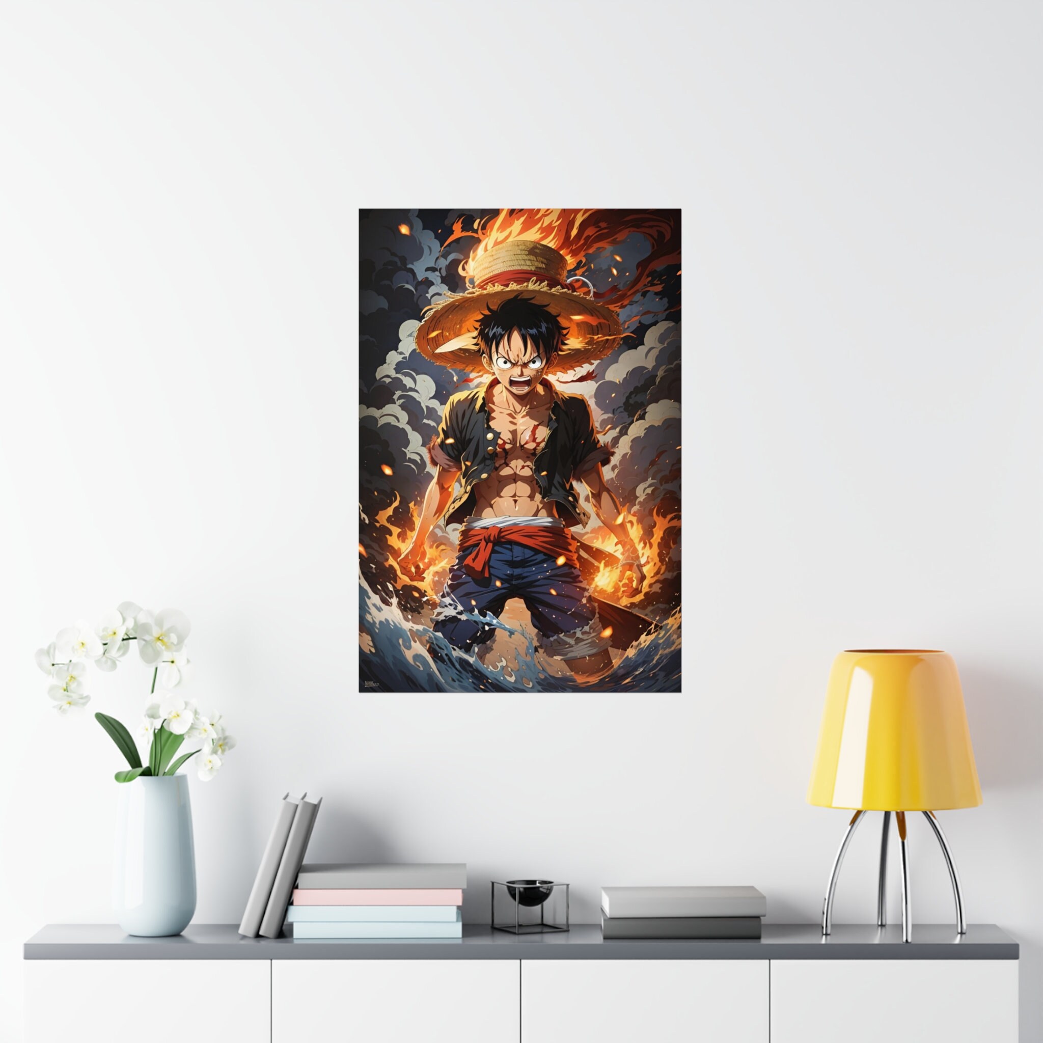 One Piece Anime Poster Luffy Home Wall Dekor - Etsy Canada