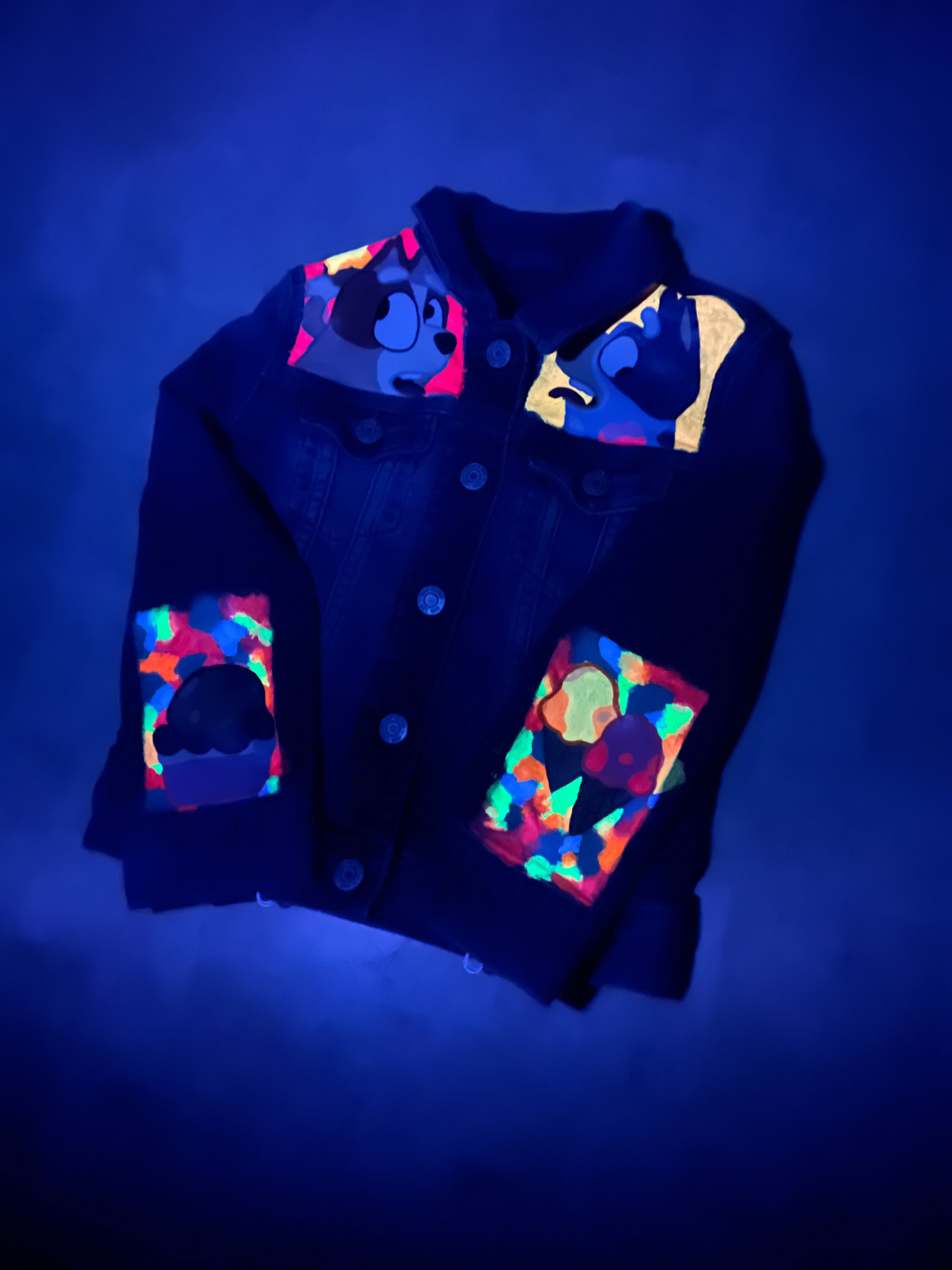 Bluey Jean Denim Girls Jacket - Etsy