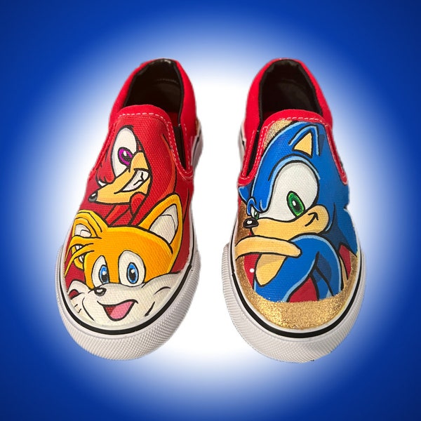 Sonic the Hedgehog Tails Shoes - Etsy