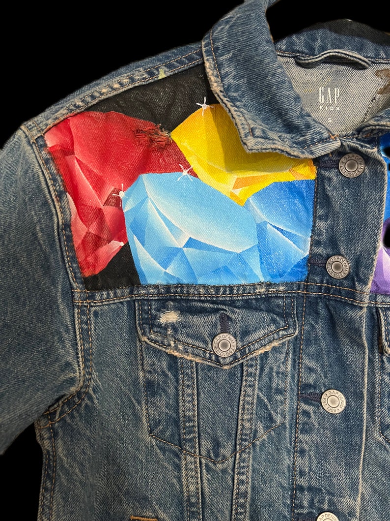 Sonic Knuckles Tails Vs Eggman Oversized Youth Jean Jacket - Etsy Australia
