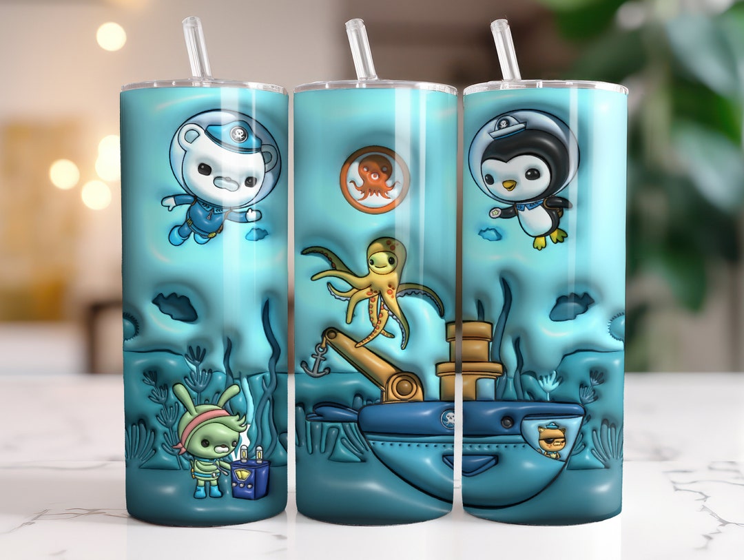 Inflated 3D Octonauts Tumbler Wrap 20 Oz Skinny Tumbler - Etsy Australia