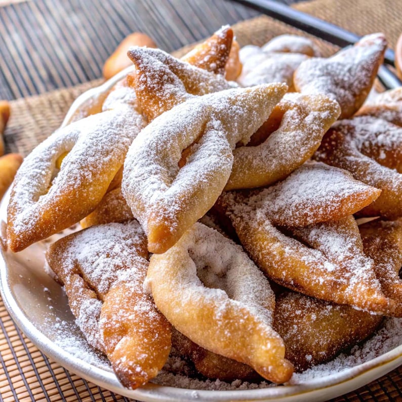 Verguny Fried Buns Recipe PDF, Ukrainian Dessert Recipe Printable for ...