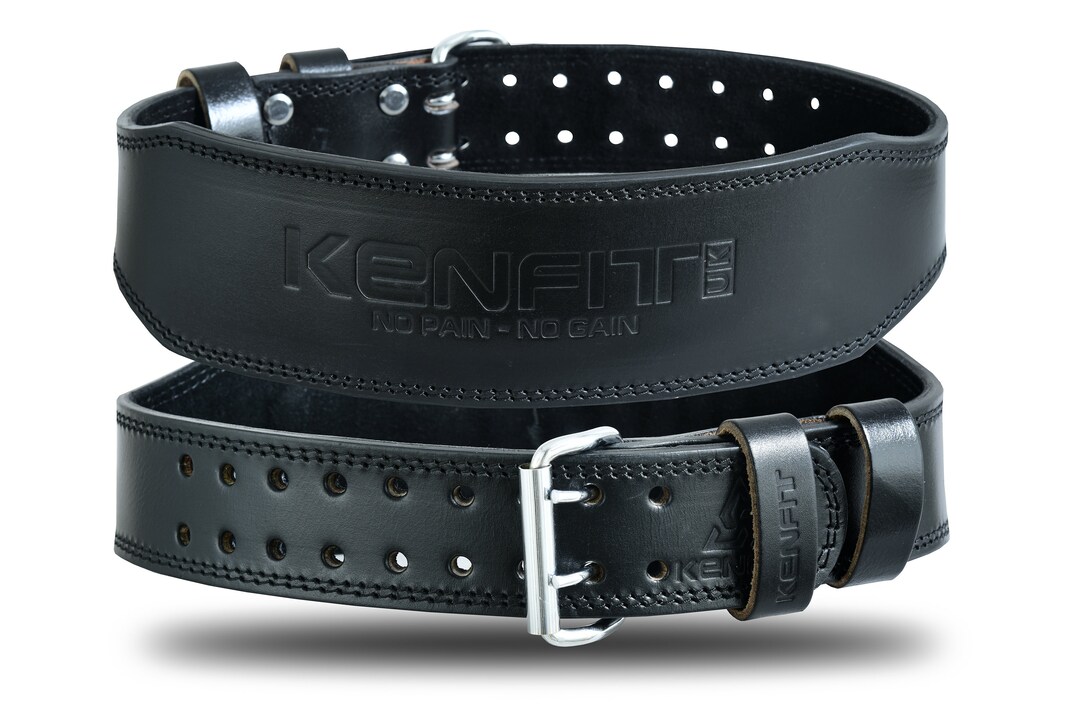 Weight Lifting Buffalo Leather 7mm Gym Power Lifting Training Fitness ...