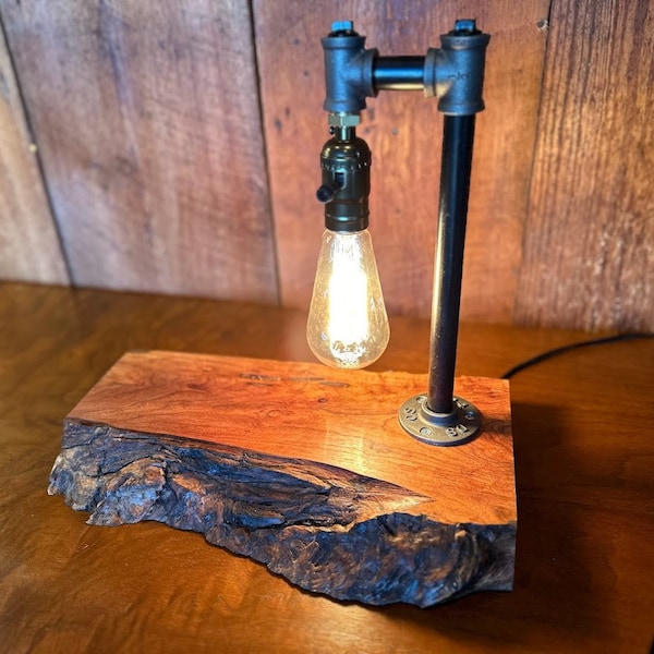 Live Edge Lighting - Etsy