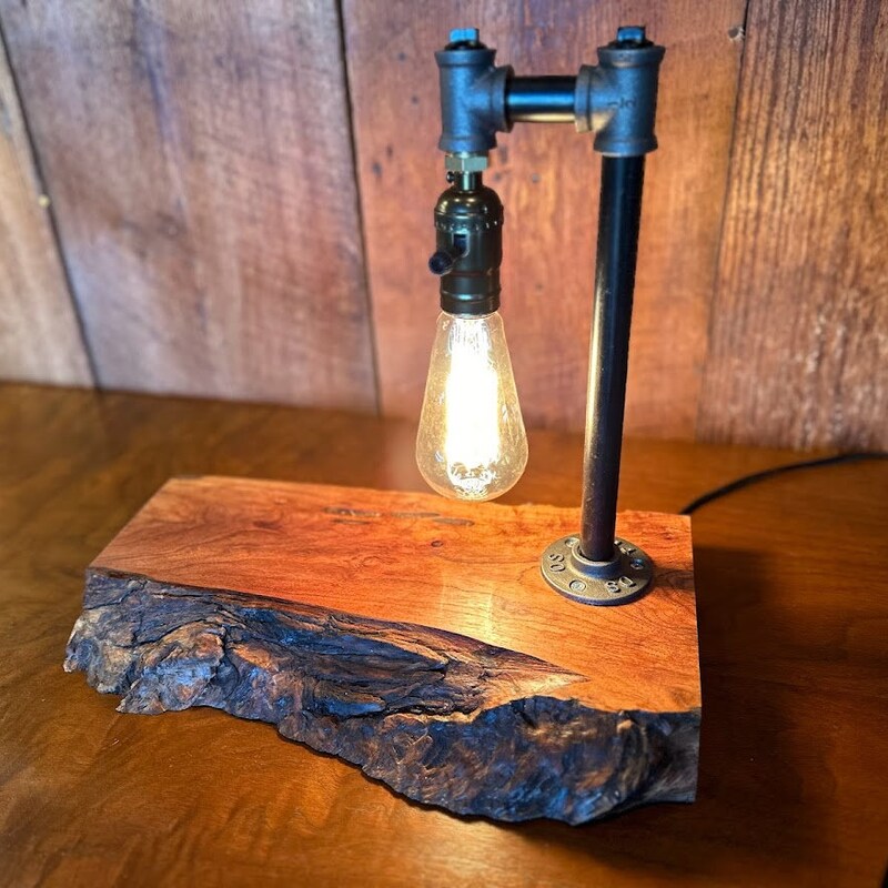 Live Edge Lighting - Etsy