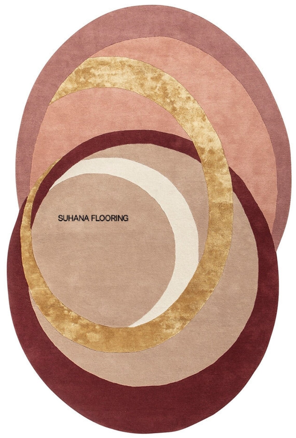 Bespoke Minimalist Bohemian Handmade Designer 100% Wool Rug ...