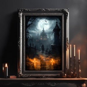 The Hunter Bloodborne Horror Cottagecore Dark Academia Gothic Decor ...