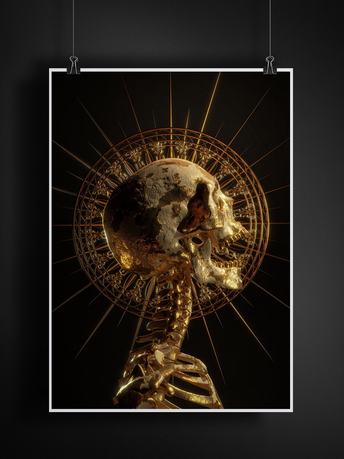 Unsainted Horror Cottagecore Dark Academia Gothic Decor Vintage Poster ...