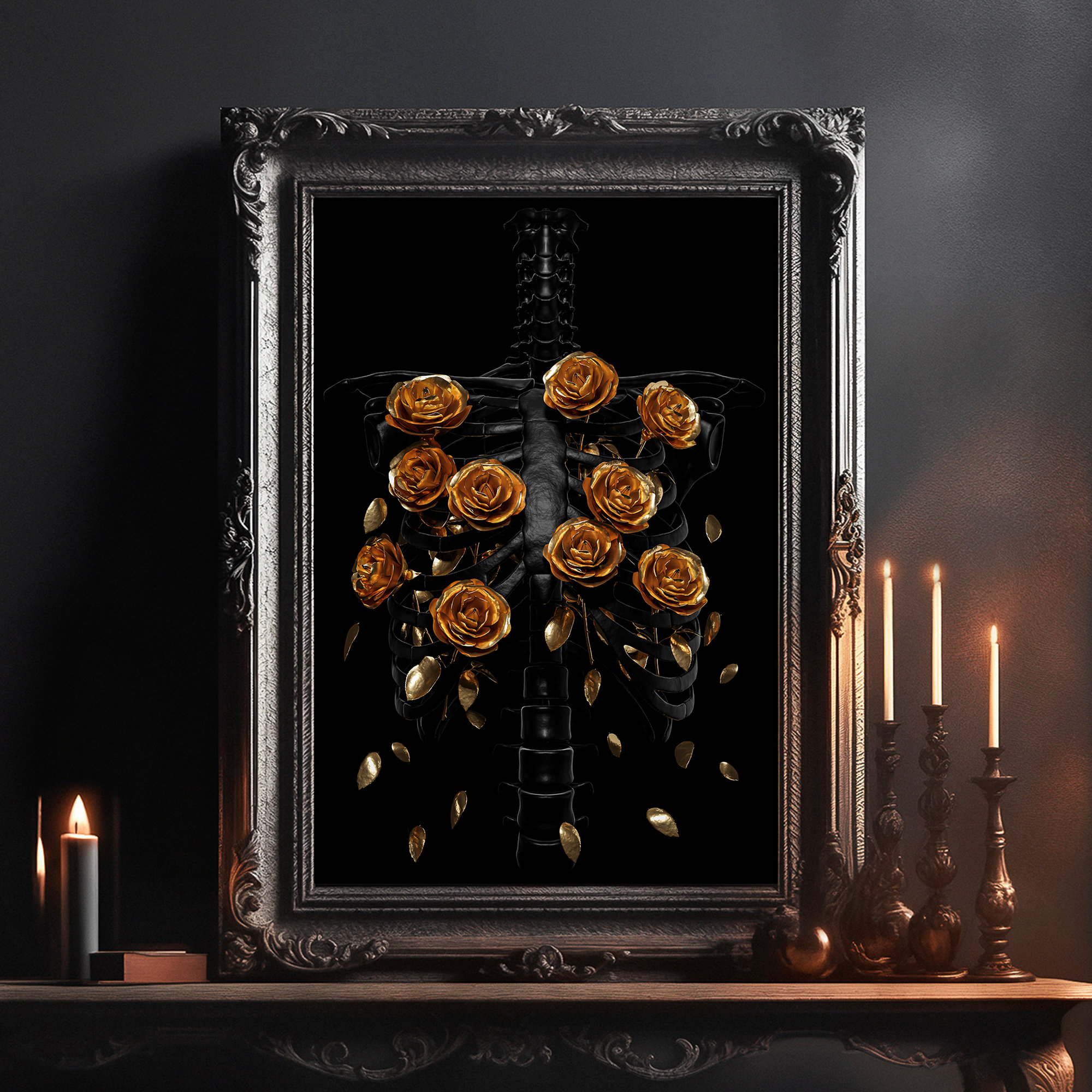 Breathless Horror Cottagecore Dark Academia Gothic Decor - Etsy