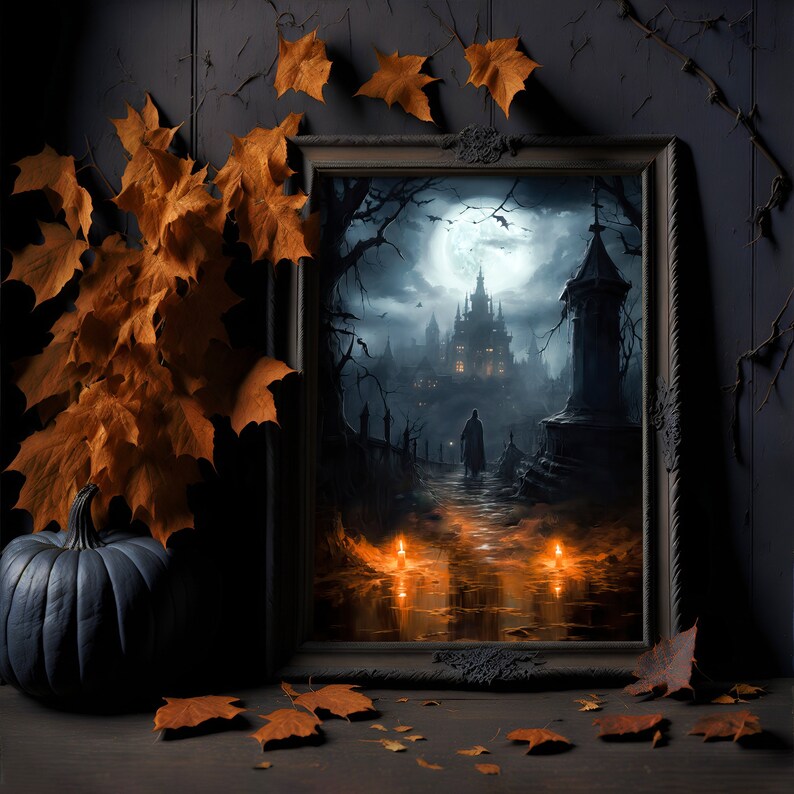 The Hunter Bloodborne Horror Cottagecore Dark Academia Gothic Decor ...