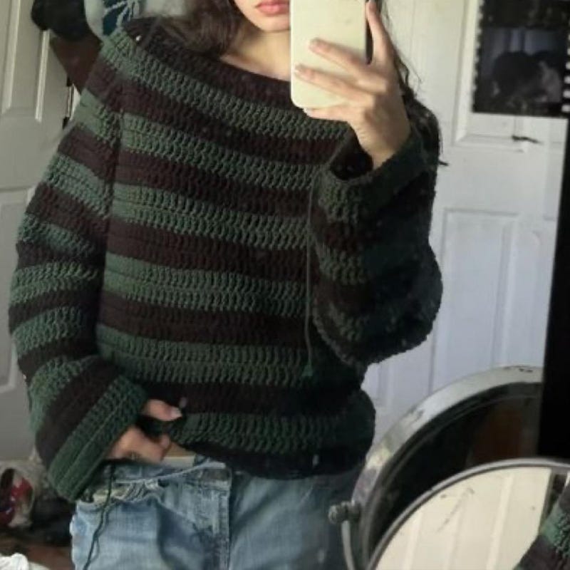 Grunge Sweater - Etsy