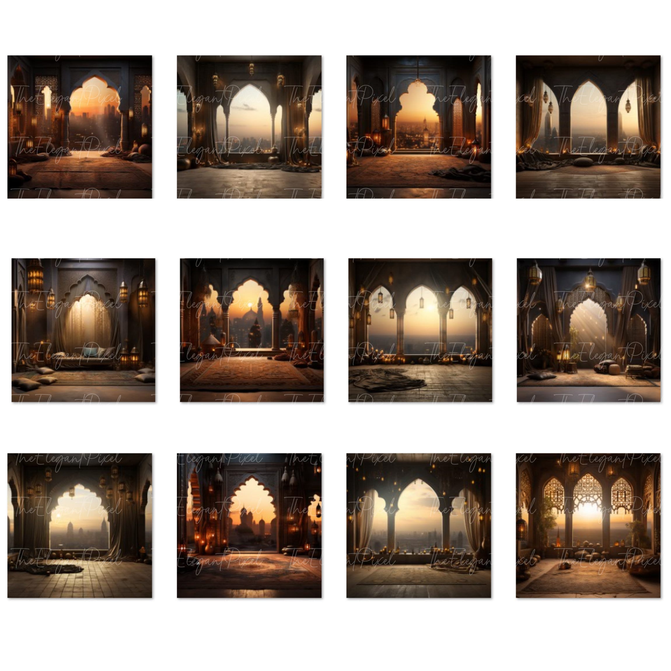 Sultry Arabian Nights Backdrops for Engagement Shoots Bridal ...