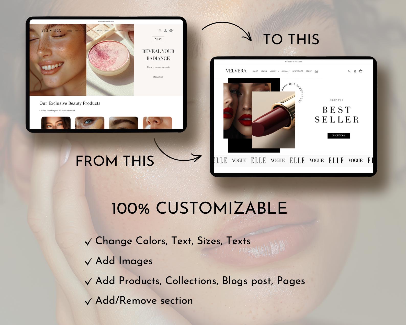Shopify Beauty Theme | Shopify Makeup, Skincare & Cosmetics Template ...