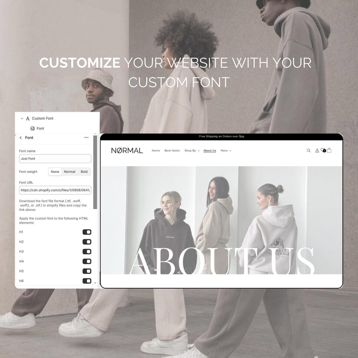 Shopify Theme for Clothing, Template for Streetwear Fashion, Shopify ...
