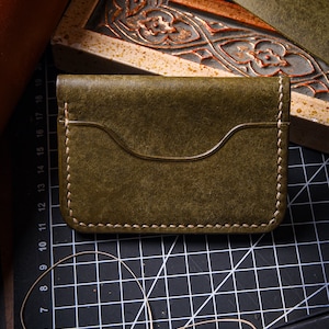 Handmade ''special Art Series'' Card Holder Wallet, Gift for Him ...