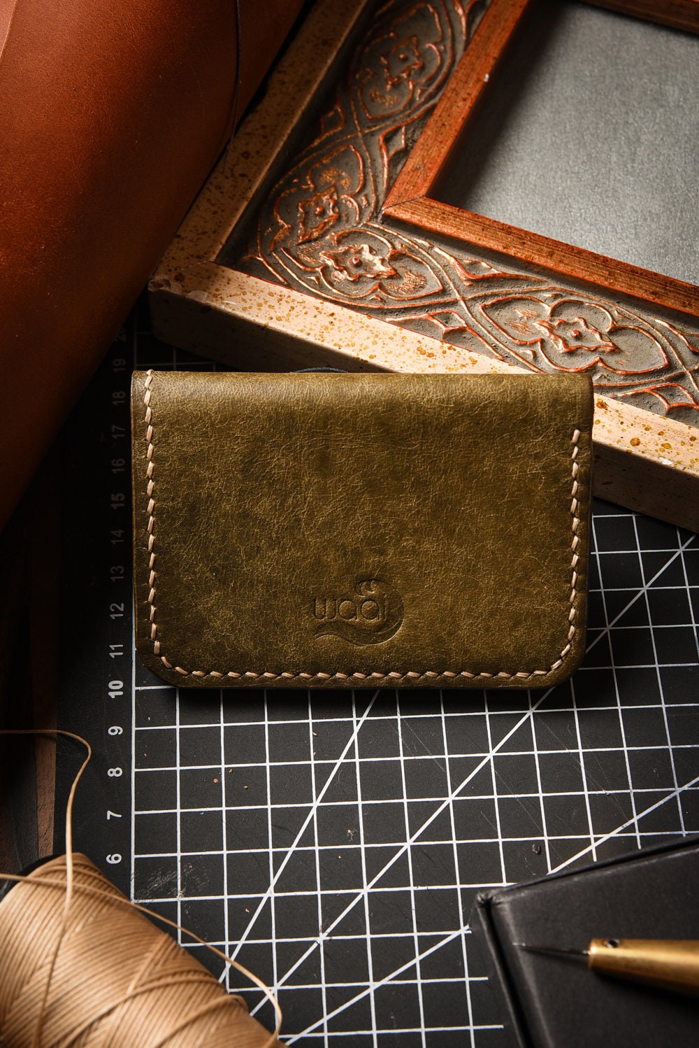 Handmade ''special Art Series'' Card Holder Wallet, Gift for Him ...