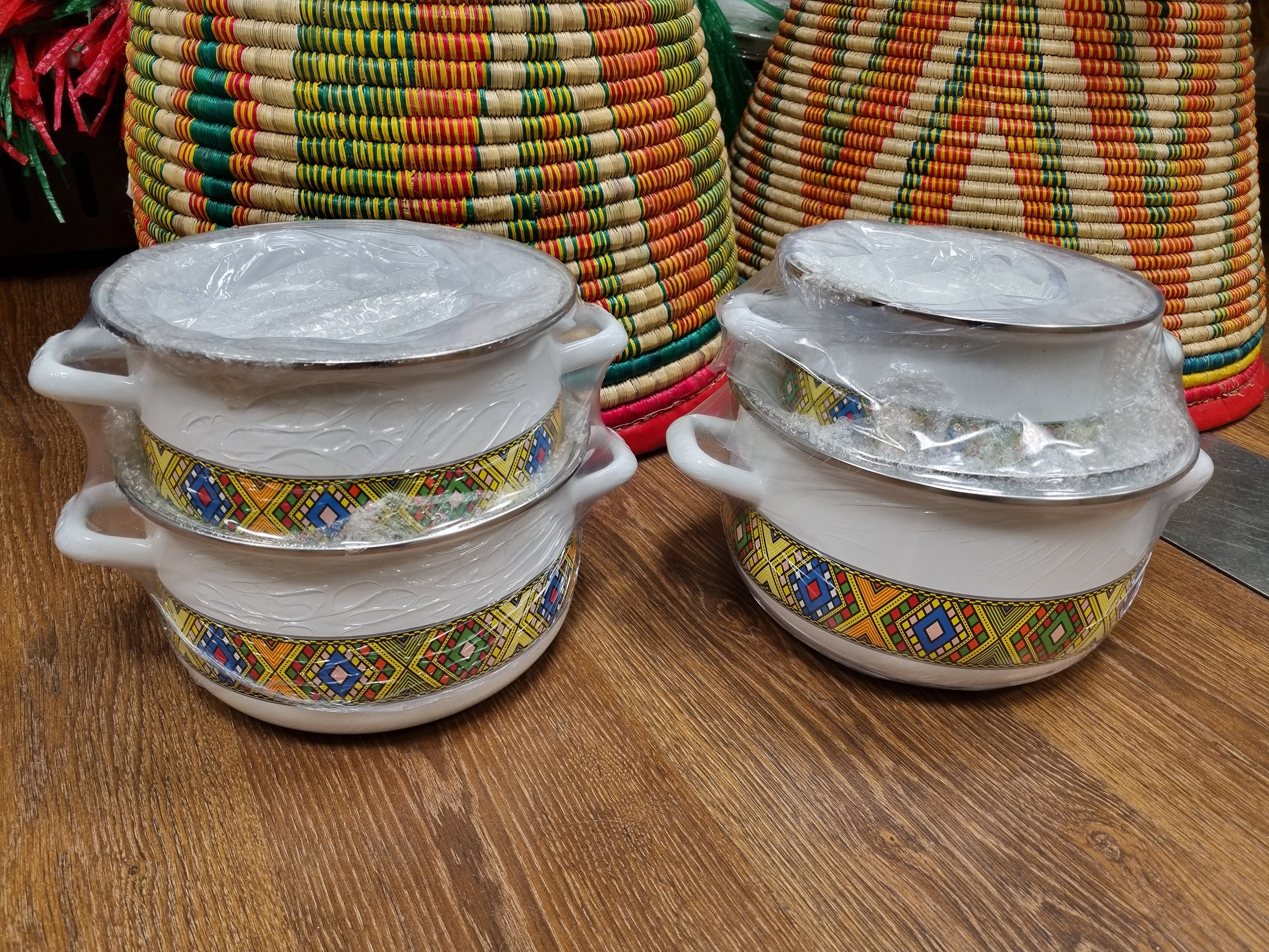 Ethiopian,eritrean, የወጥ ማቅረቢያ ድስት, Tibeb Pot, 5 Piece - Etsy