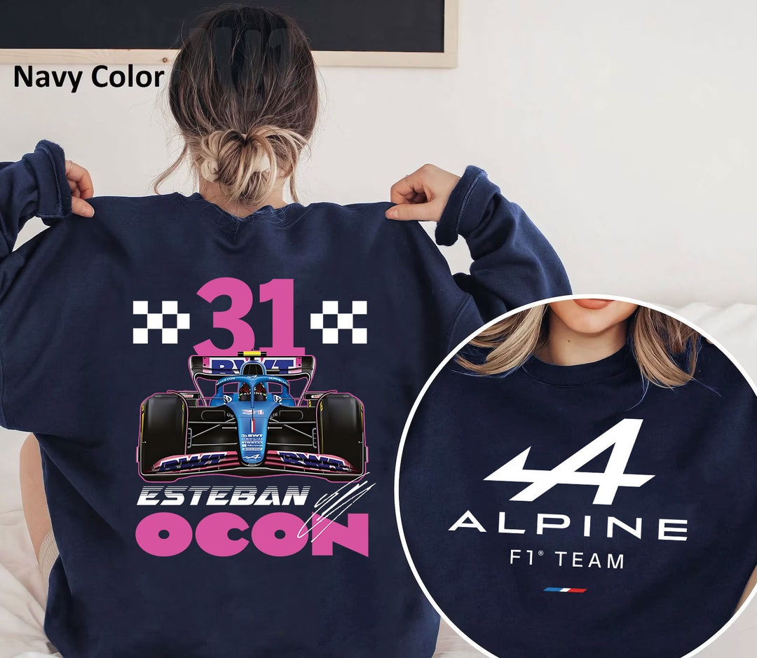 Esteban Ocon Formula One Sweatshirt F1 Shirt Esteban Ocon - Etsy