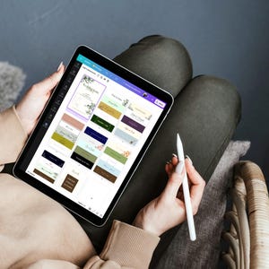 Wedding Fonts / Canva Template / Cursive Font / Wedding Typefaces File ...