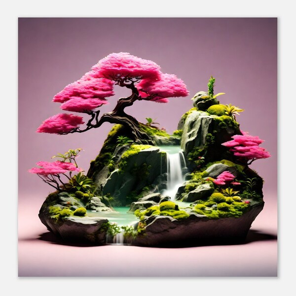 Bonsai Waterfall - Etsy