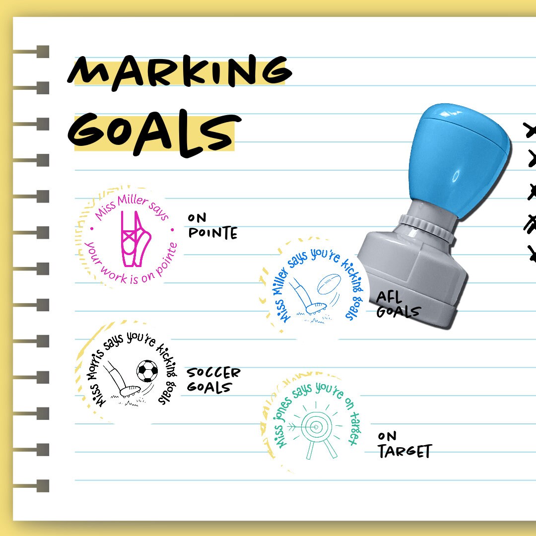 Personalised Teacher Feedback Stamps - Etsy