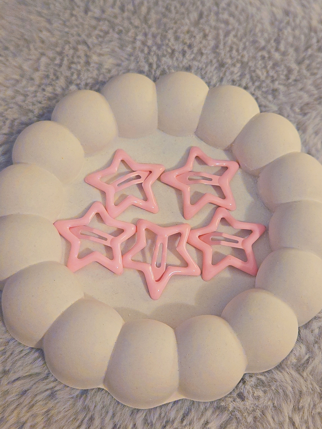 Y2k Pink Star Hair Clip, Aesthetic Hair Accessories - Etsy
