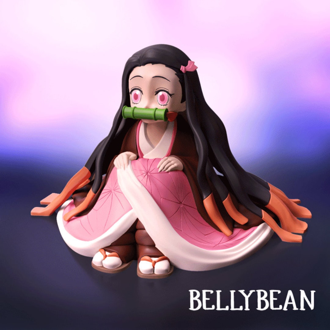 Nezuko Kamado Baby Version | Demon Slayer Fan Art | Figures | DIGITAL ...