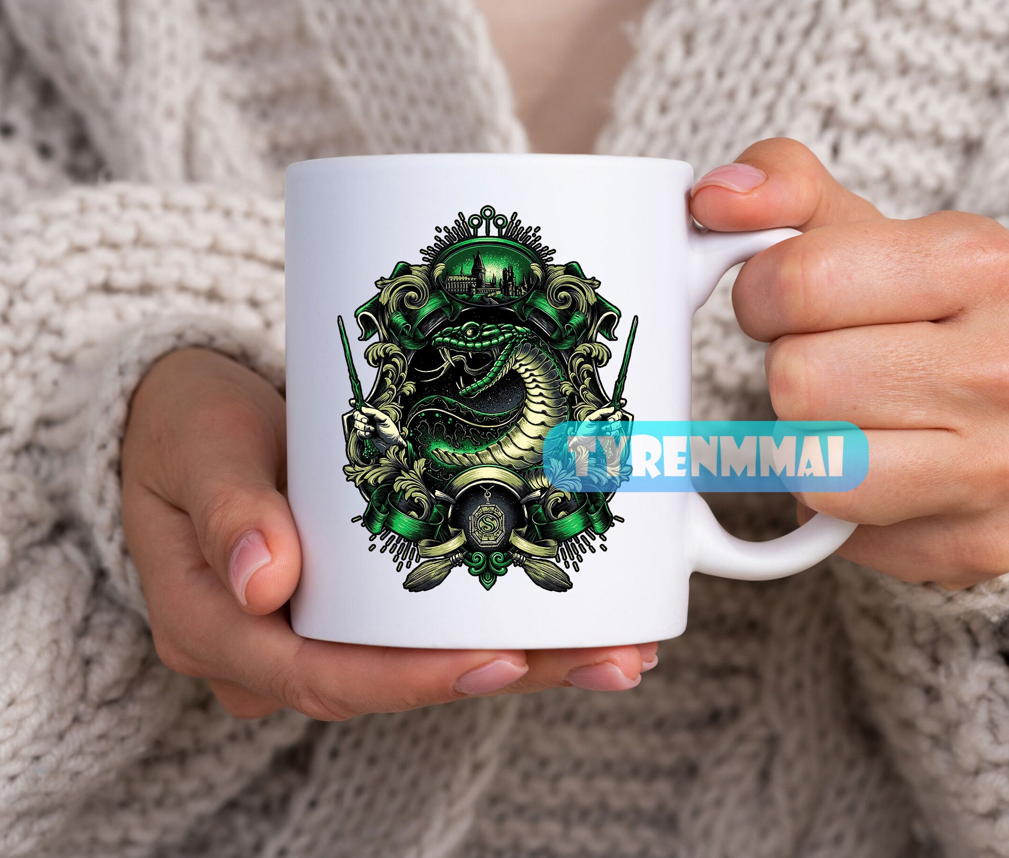 Custom Wizard House PNG Sublimation Designs, Magical World Tumbler PNG ...