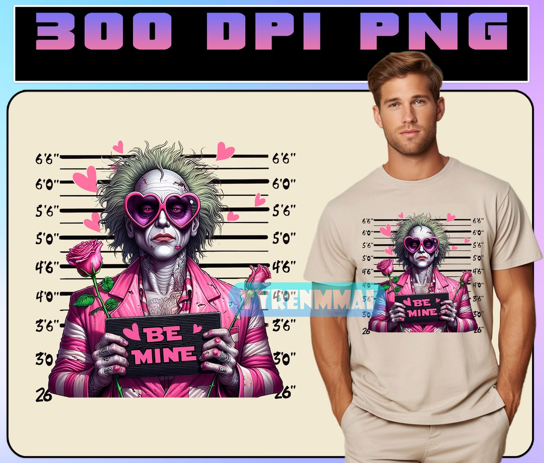 Be Mine Horror Character Valentine PNG, Horror Valentine PNG, Valentine ...