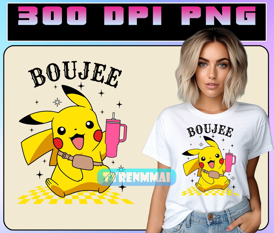 Cartoon Characters Boujee Belt Bag Stanley Tumbler Bougie Style PNG ...