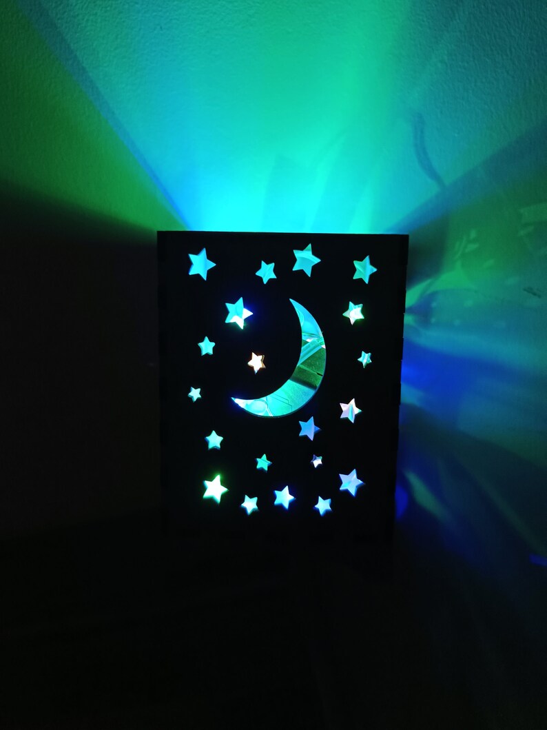 DIY Lighted Box 85x85x120 for Kids, Night Lamp- 4 Different Models ...