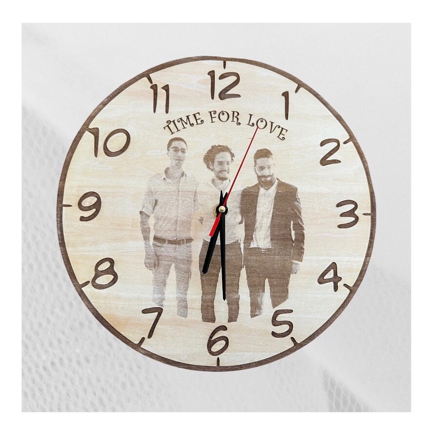 Clock Tempate- Laser Cut, Laser Engraving 29x29cm - Etsy