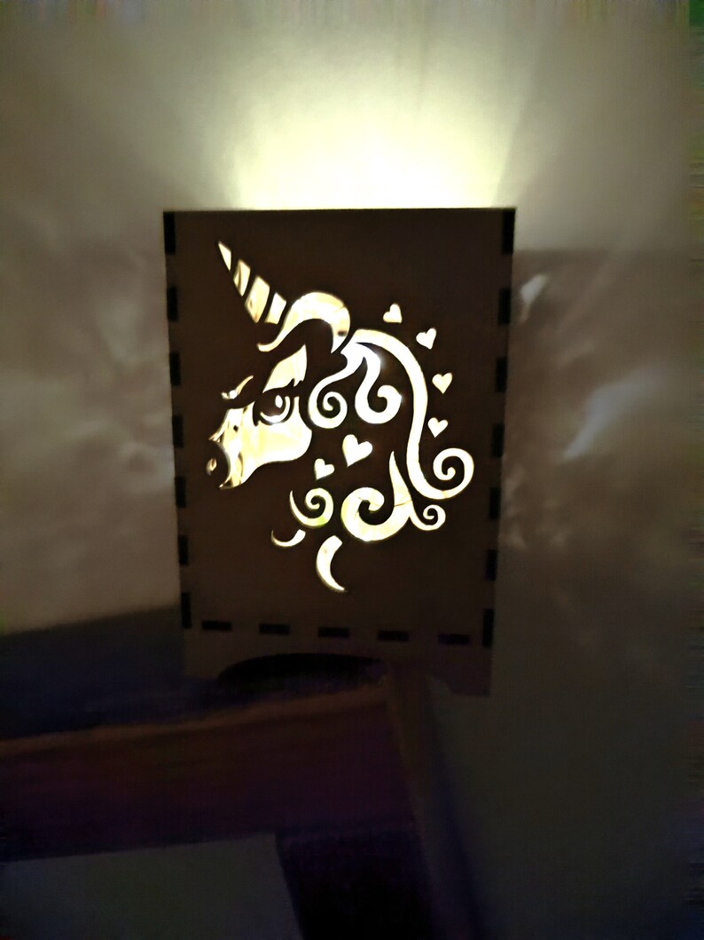 DIY Lighted Box 85x85x120 for Kids, Night Lamp- 4 Different Models ...