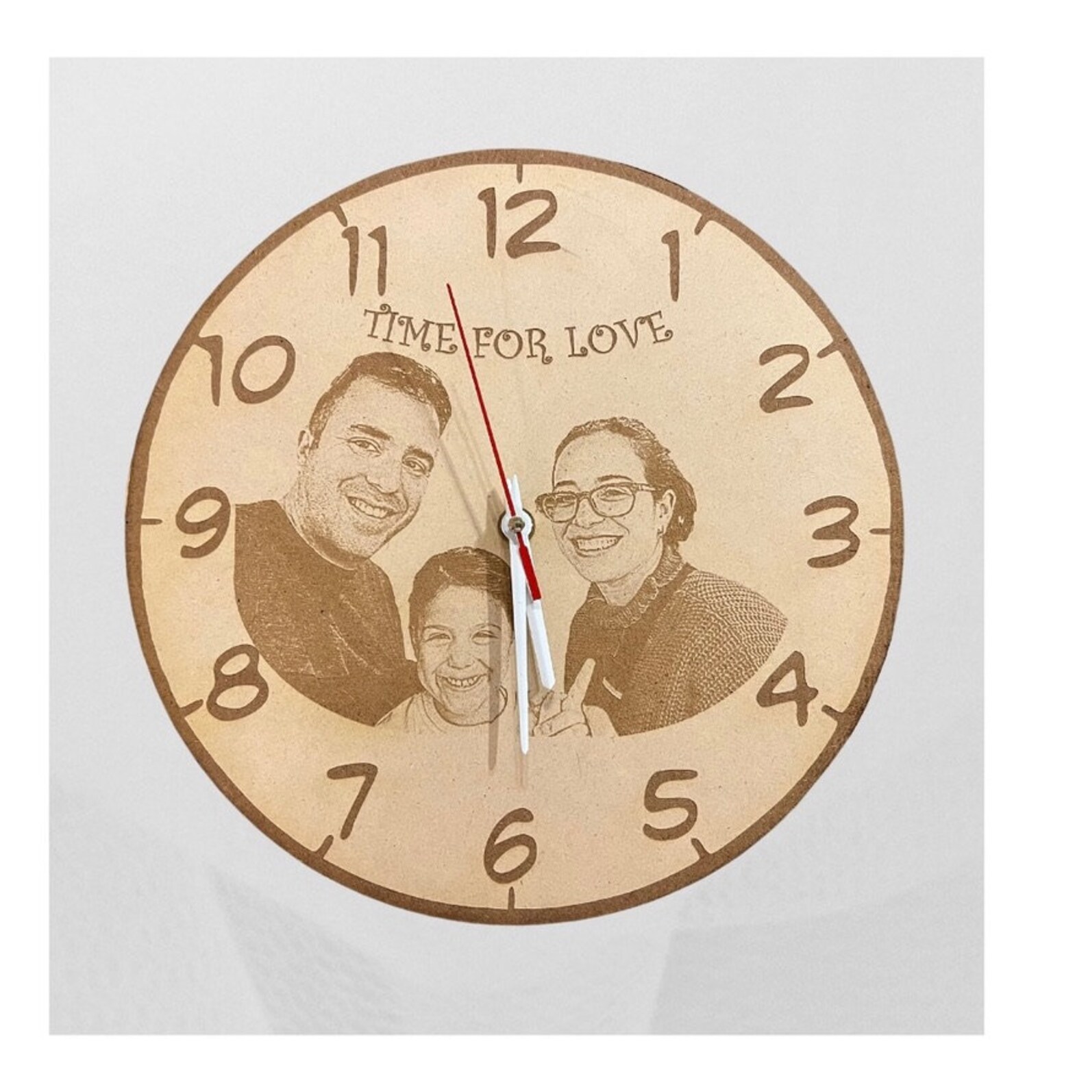 Clock Tempate- Laser Cut, Laser Engraving 29x29cm - Etsy