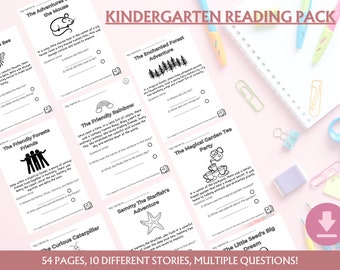 Printable Back to School Worksheets,kindergarten at Home Reading ...