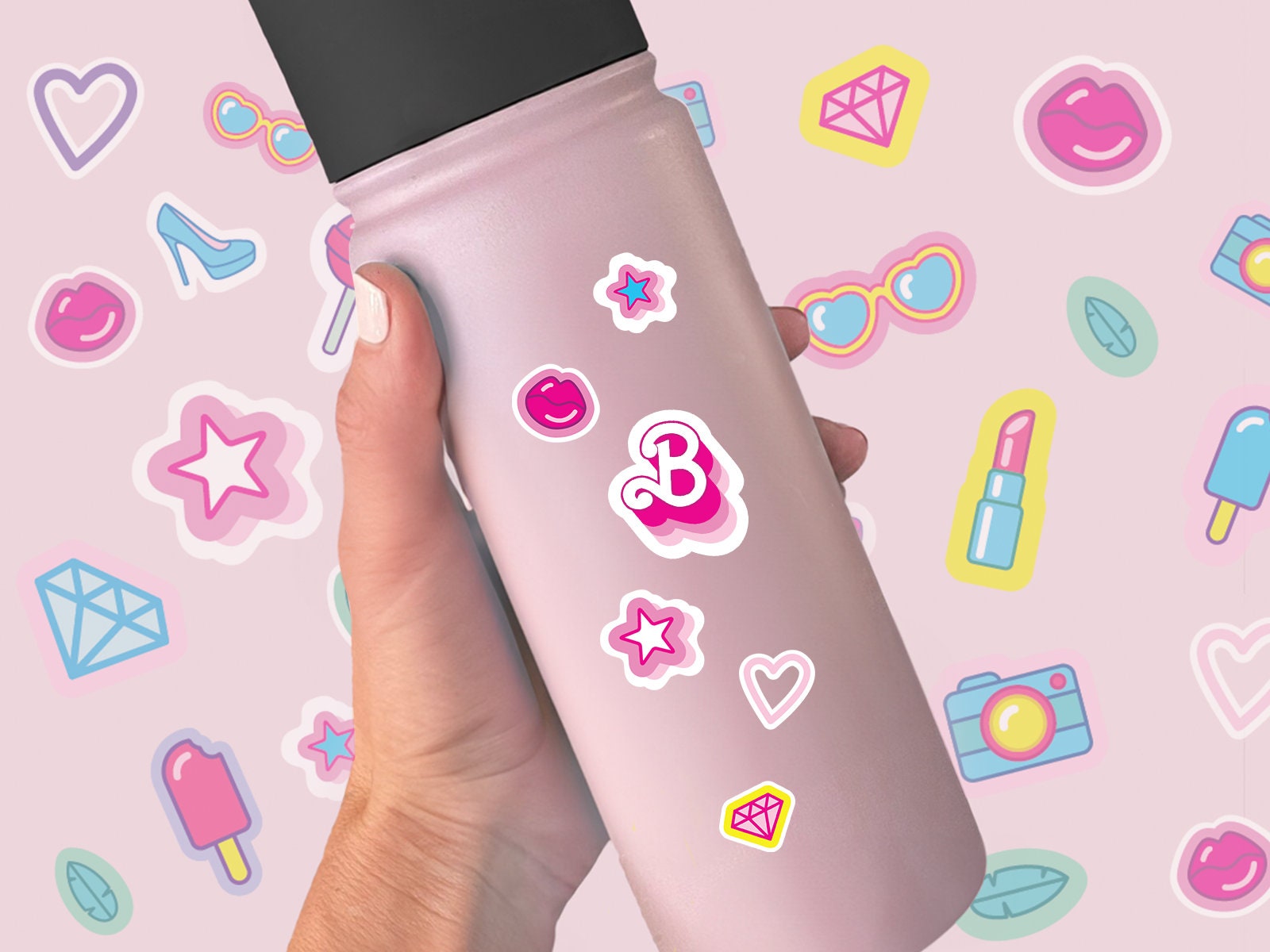 Barbe Stickers, Barbi Svg, Barbi Designs Png, Printablestickers Png ...