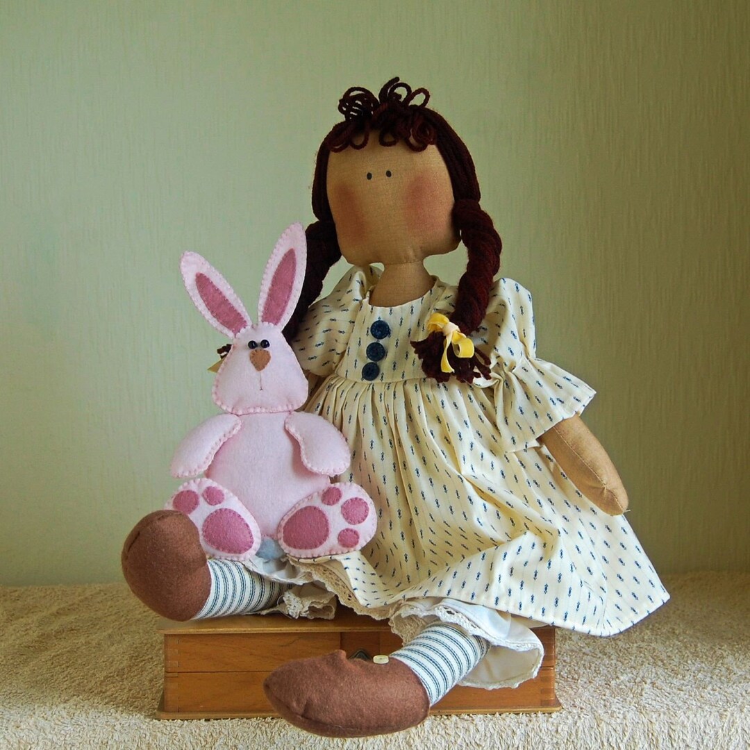 Sally Rag Doll PDF Digital Download Sewing Pattern - Etsy