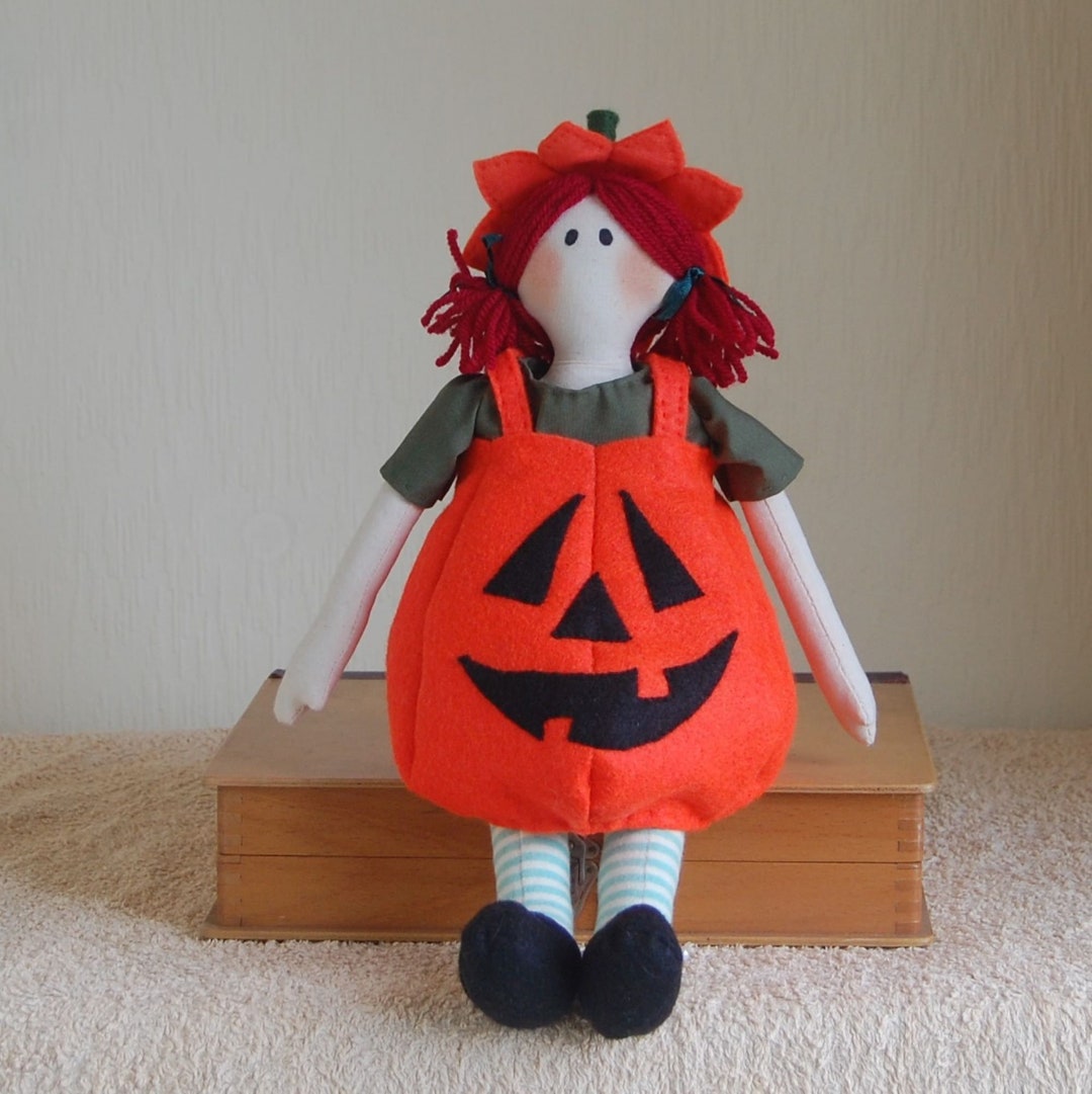 Pumpkin Emily Rag Doll PDF Digital Download Sewing Pattern - Etsy