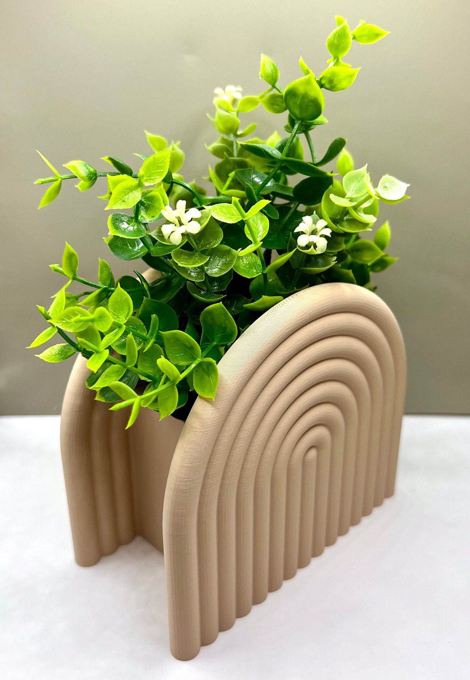 Planter Pot Rainbow Minimalist Plant Pot for Home Decor for Office ...