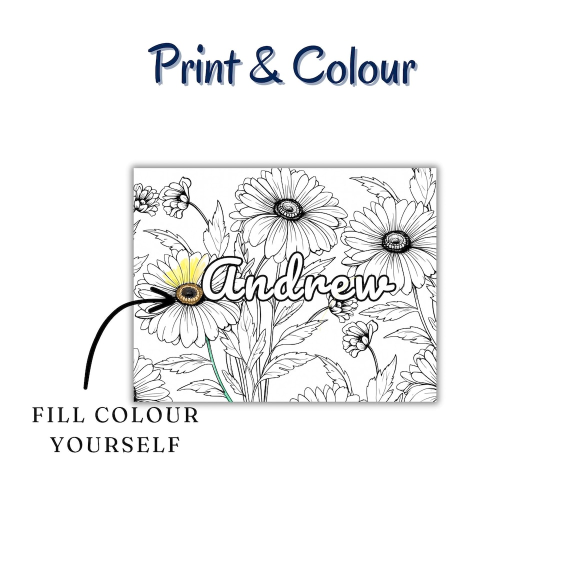 Customizable Coloring Name Pages Editable Personalized Coloring Page ...