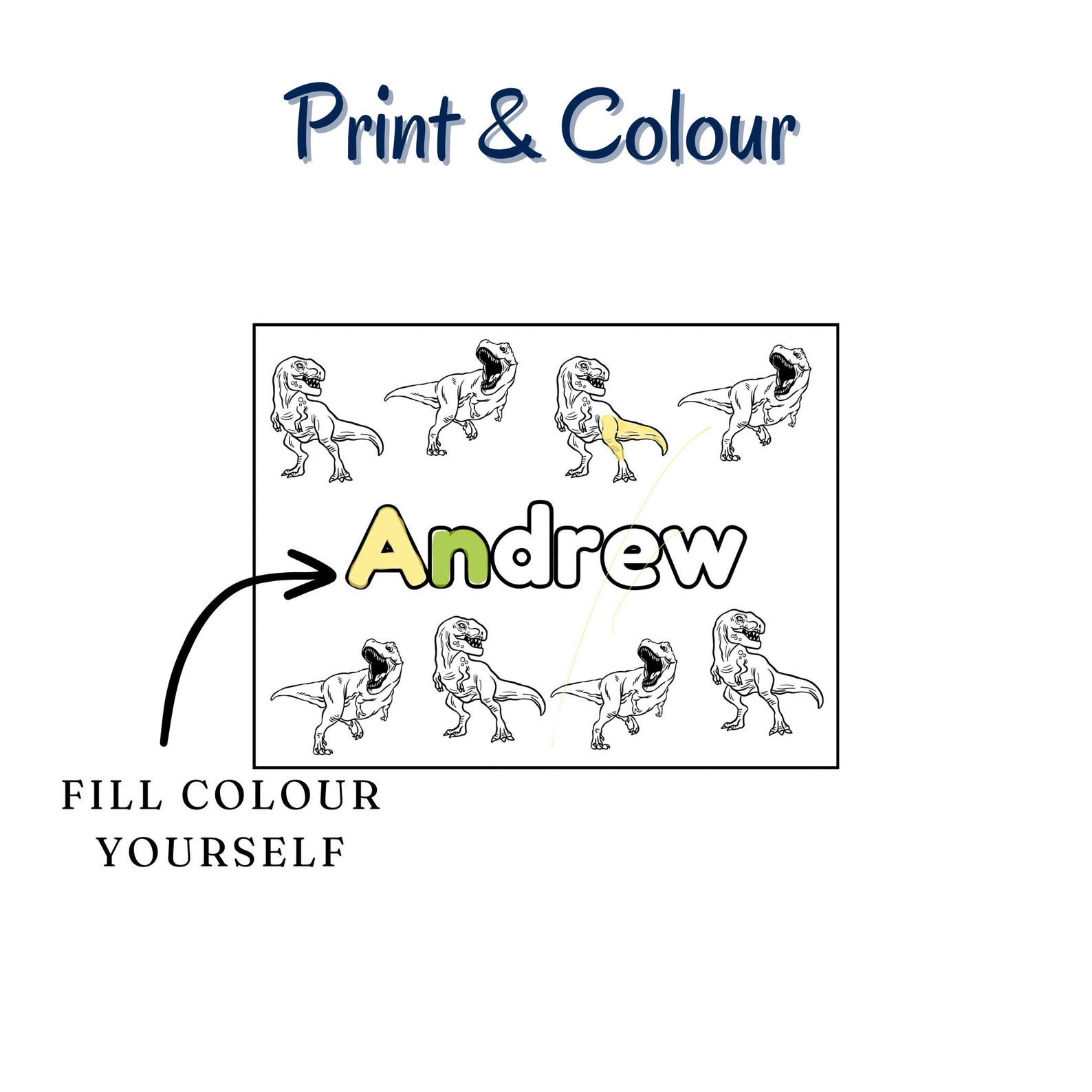 Customizable Coloring Name Pages | Editable Personalized Coloring Page ...