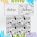 Custom Name Birthday Coloring Pages: Kids Party Activity (digital ...