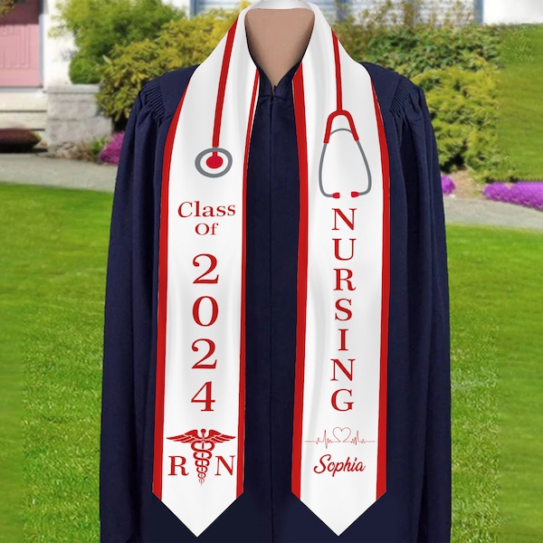 Nursing Stole Class of 2024 - Etsy