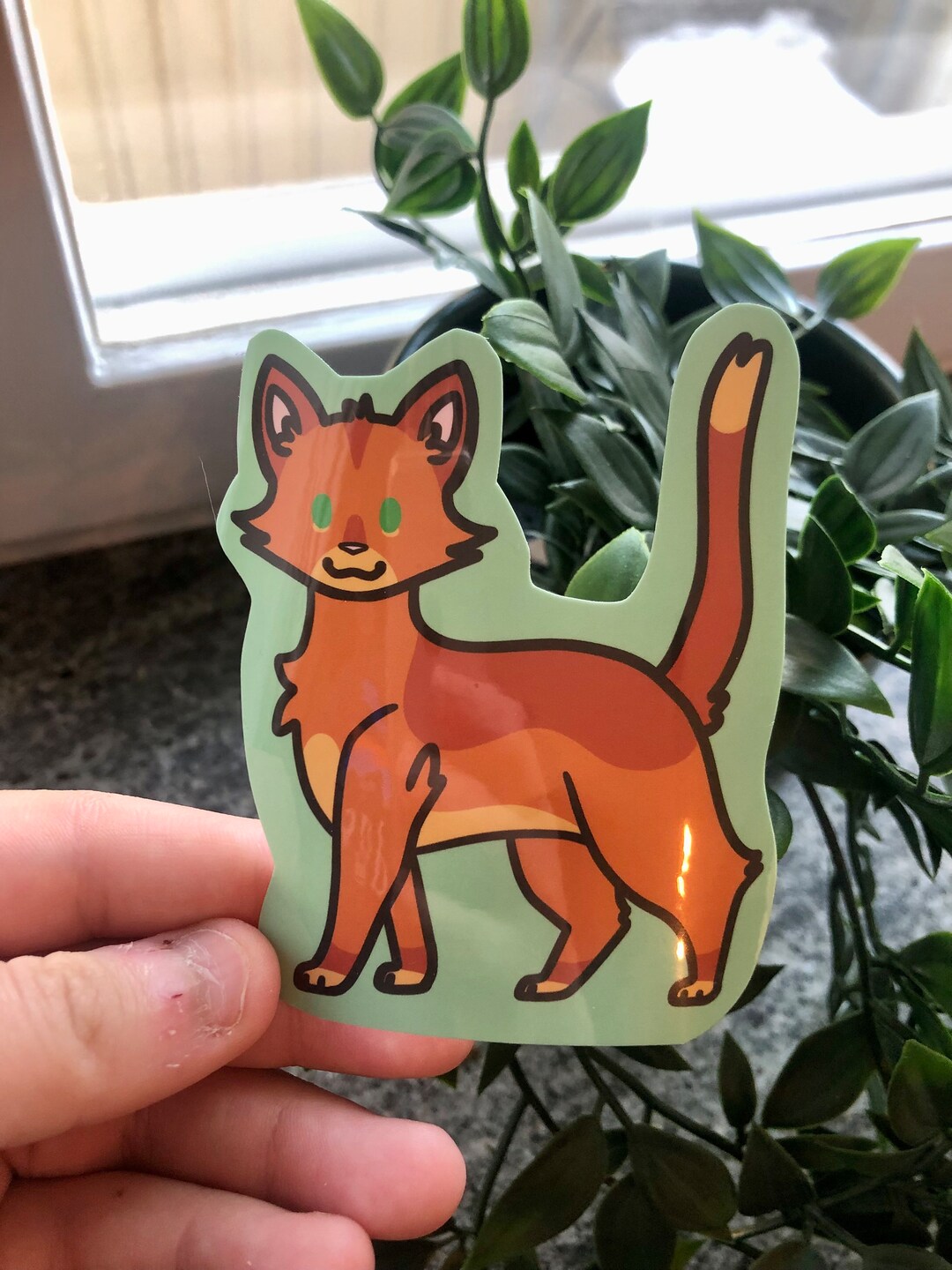 Firestar Warrior Cats Sticker / Waterbottle / Scrabbooking / Journaling ...
