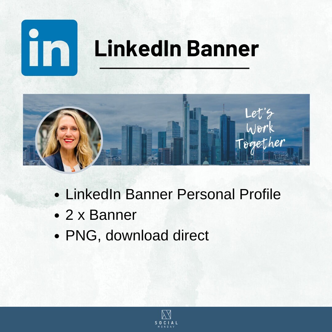 Linkedin Banner Linkedin Background Photo Linkedin Profile - Etsy