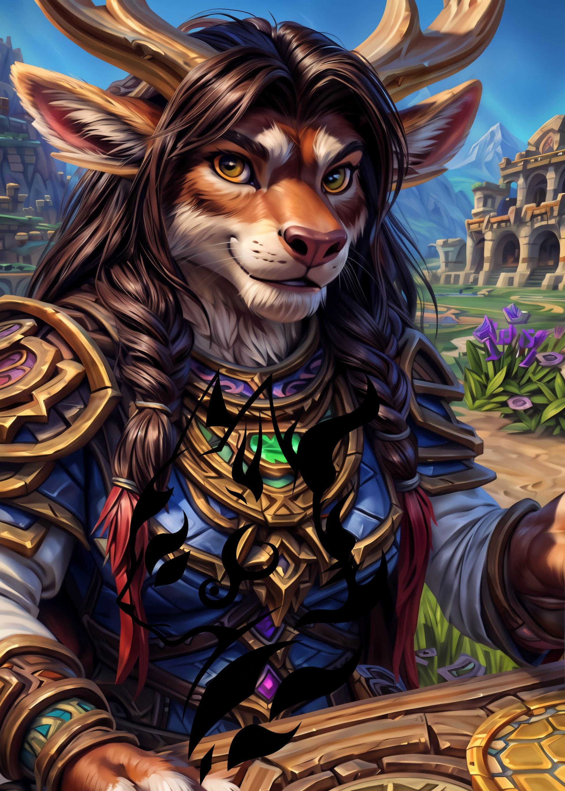 Female Tauren Art